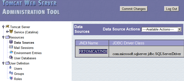 Tomcat配置JNDI连接